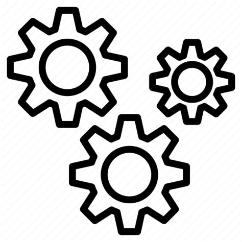 Configuration Gear Preference Setting Wheels Icon Download On Iconfinder