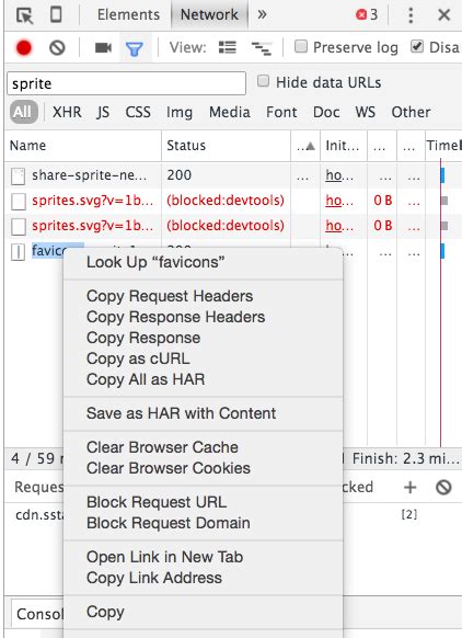 How To Block A Url In Chromes Developer Tools Network Monitor Stack Overflow