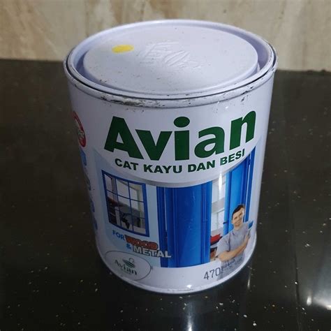 Jual Avian Cat Kayu Dan Besi Kg Shopee Indonesia