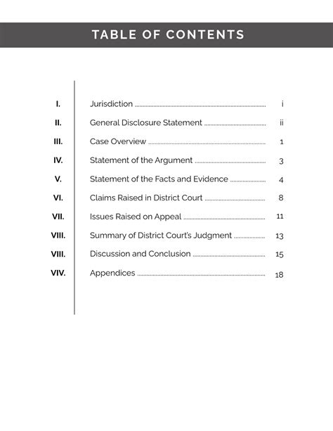 Free Recipe Table Of Contents Template To Edit Online