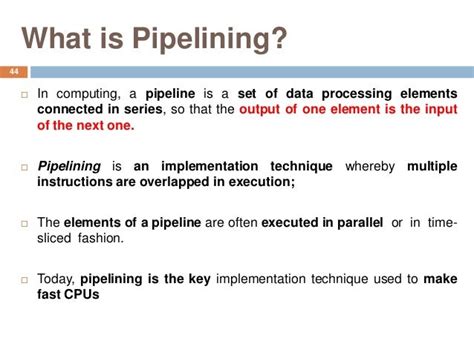 Pipelining And Ilp Instruction Level Parallelism