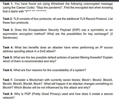 Solved Task 1 You Have Found Out Using Wireshark The