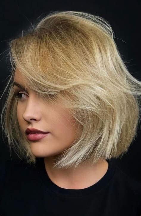 Creative Inspirations For Bob Haircut Styles Golden Glow Bob