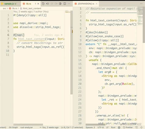 初识 Napi Rsnapi Rs 是一个使用 Rust 构建预编译 Nodejs 原生扩展的框架，本文作者是蚂蚁集团 掘金