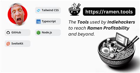 Nathan Jamess Tech Stack Ramen Tools