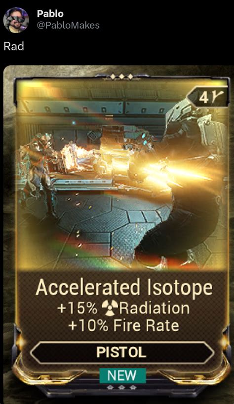 New Elemental Mod Rwarframe