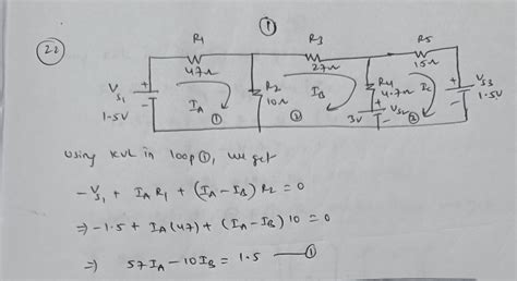 [solved] 22 Find The Current Through Each Resistor In Figure 9 33 Rs R1 R3 Course Hero