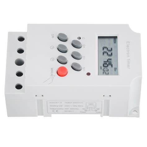 Kg316t Ii Electronic Timer Ac 220v 25a Din Rail Di Grandado