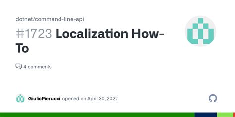 Localization How To Issue 1723 Dotnet Command Line Api GitHub