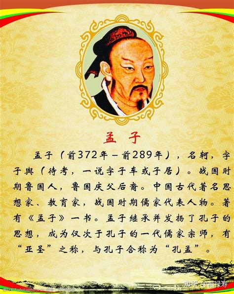 中国名人前100之孟子——（3） 知乎