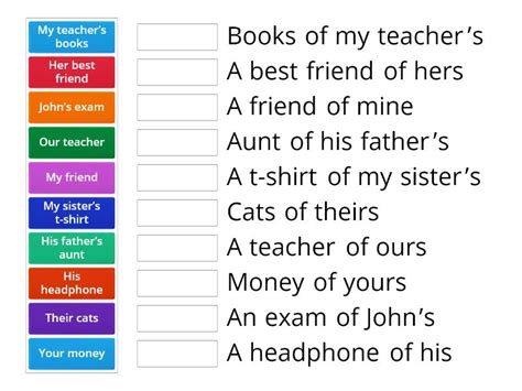 Double Genitive Match Up