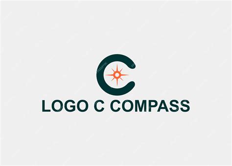 Premium Vector Logo C Compass Company Name
