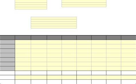 Free Project Timesheet Template Xls 450KB 39 Page S