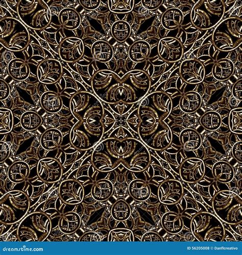 Ornament Luxury Modern Pattern Stock Illustration Illustration Of Futuristic Manipulation