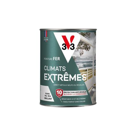 Peinture Fer Climats Extrêmes Brillant Blanc 025 L