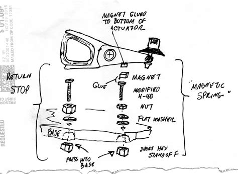 A Beautiful Morse Key From A Hard Drive Actuator Hackaday