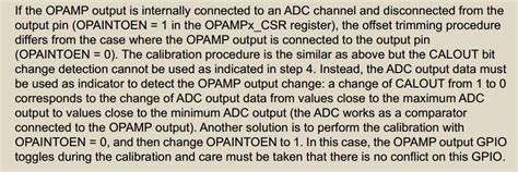 Stm32g473vet6adc And Opamp Internal Connectivity