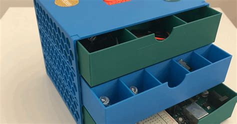 Arduino Stackable Drawer By Plastic Garden Download Free Stl Model