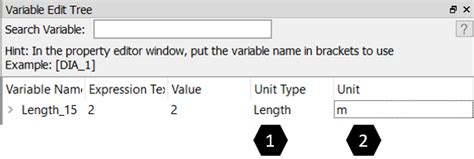 Variable Editor Variable Editor