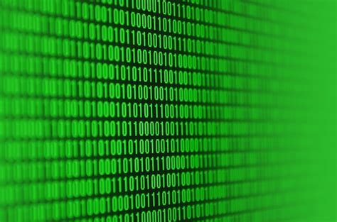 premium photo an image of a binary code made up of a set of green digits on a black background