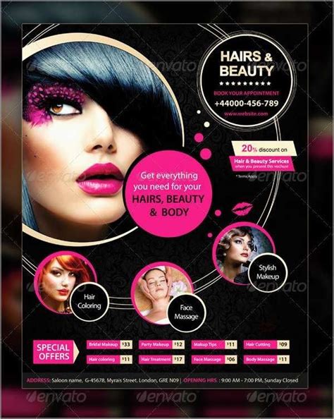 Hair Salon Templates Free Download