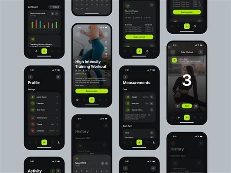 Strong App Re Design Concept Mobile App Design Inspiration Web App