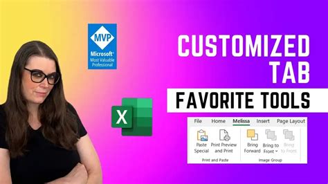 How To Create A Customized Tab In Microsoft Excel