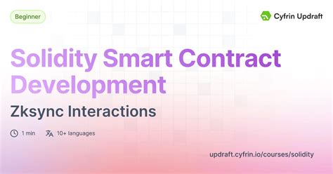 Solidity Smart Contract Development Zksync Interactions