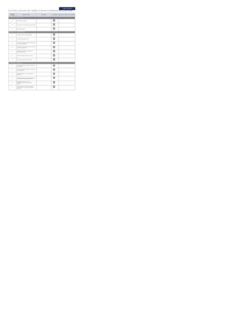 Ic Iso 27001 Controls Checklist 10838 Es Pdf Seguridad De Información Ingeniería De Sistemas