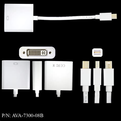 Adapter Mini DisplayPort Male DVI Female 8â MODEL B Compatible Cable Inc