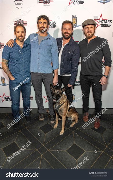 Justin Melnick And Dog Dita Judd Lormand Aj Buckley Attend 2018 Lapmf