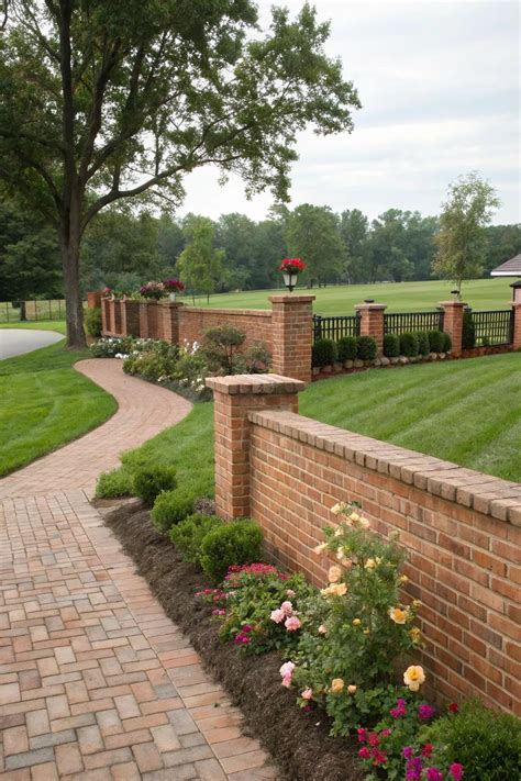 Unique Front Yard Brick Designs To Transform Your Landscape Light And