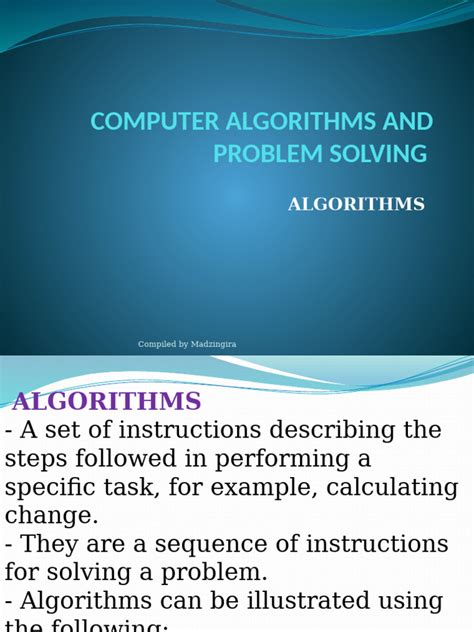 Chapter 7 Algotithms Pdf Control Flow Algorithms