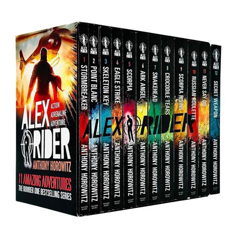 Alex Rider Series 12 Books Collection By Anthony Horowitz Lowplex Books