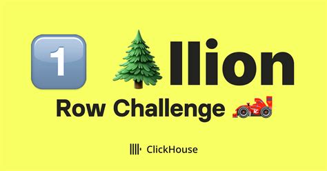 Clickhouse And The One Trillion Row Challenge