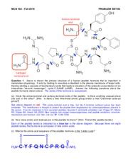 Prob Set 2 MCB 102 F15 ANS KEY MCB 102 Fall 2015 PROBLEM SET 2 01
