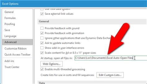How To Open Certain Workbooks Automatically When You Start Excel