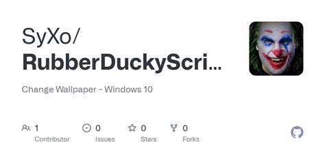 Github Syxo Rubberduckyscripts Change Wallpaper Windows