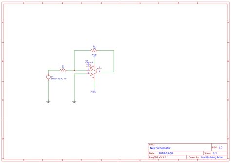 Inverting Amplifier Platform For Creating And Sharing Projects Oshwlab
