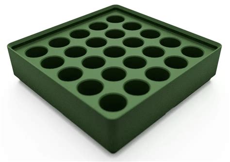 Gridfinity Er11 Collet Tray By Lo Tek Hi Life Download Free Stl Model