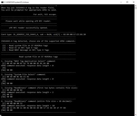 apdu command send receive example