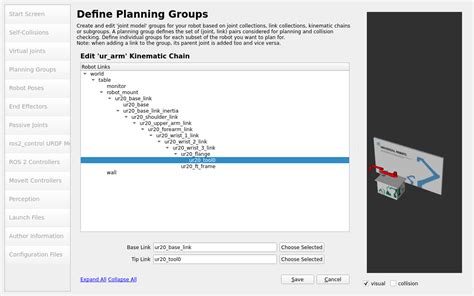 Build The Moveit Config Universal Robots Ros Documentation Documentation