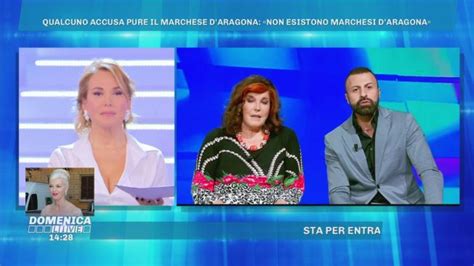 Parla Il Marchese Di Aragona Domenica Live Video Mediaset Infinity