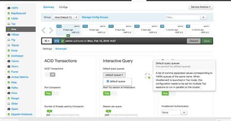 Hive Server 2 Connection Configured To Go To A Que Cloudera Community 153420
