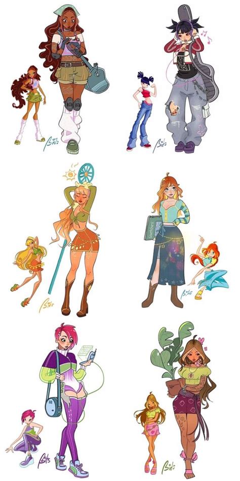 Winx Club All Stella Outfits 1 6 Artofit
