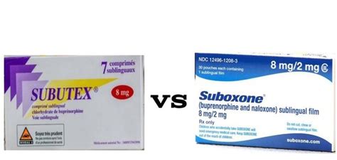 What Is The Difference Between Suboxone And Subutex
