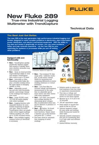 fluke 289 true rms data logging multimeter at ₹ 75129 fluke measuring