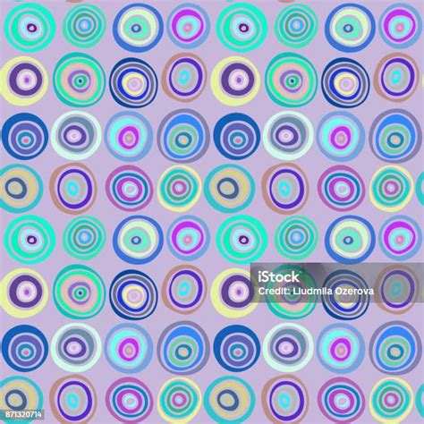 완벽 한 세련 된 손으로 그려진된 패턴입니다 동심원으로 벡터 일러스트 레이 션 곡선에 대한 스톡 벡터 아트 및 기타 이미지