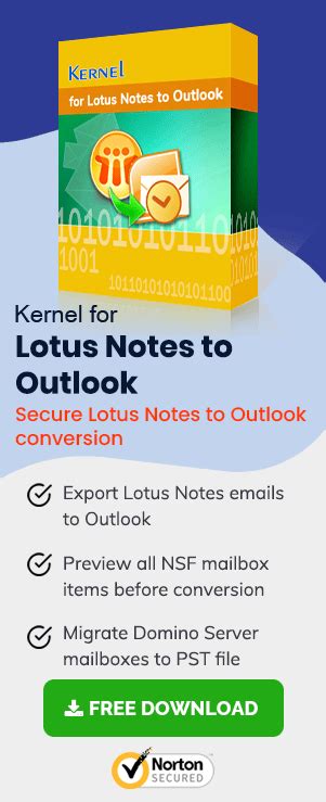 How To Simplify The Process Of Migrating Lotus Notes Nsf Files To Ms Outlook