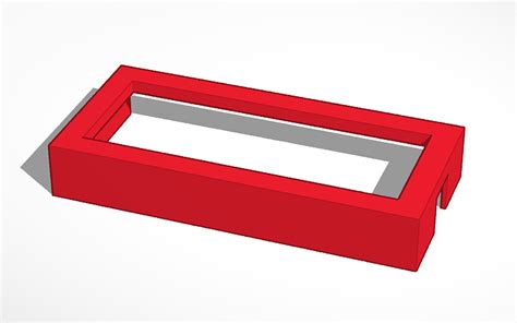 3d Design Lcd Display Case 1st Design Tinkercad